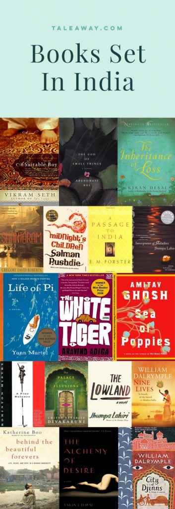 Books Set In India - Tale Away - Books for Readers Who Travel