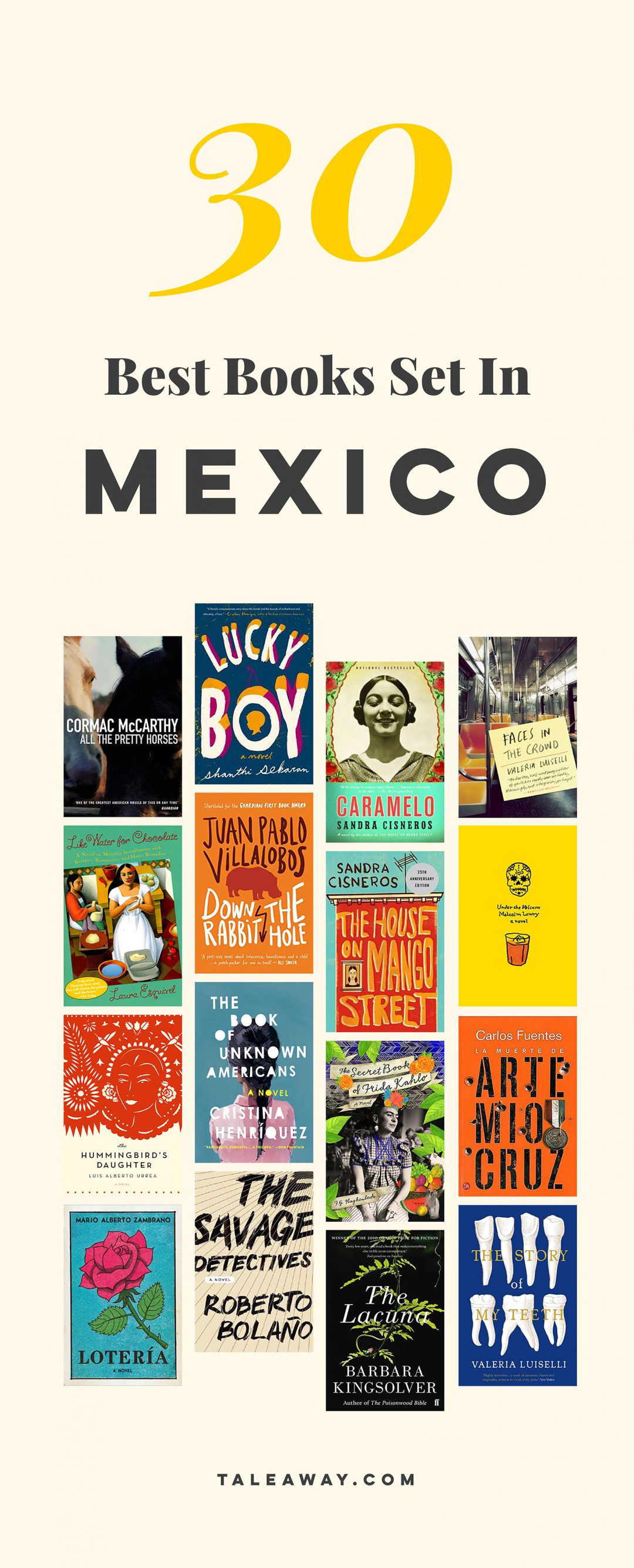 Books Set In Mexico - Tale Away - Books for Readers Who Travel