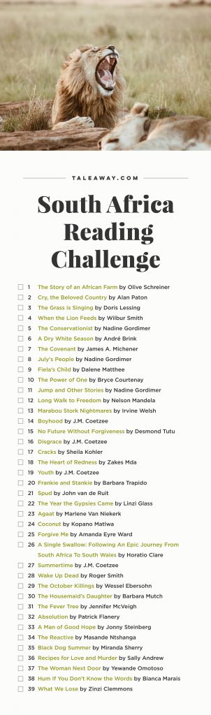 South Africa Reading Challenge, Books Set In South Africa - For more ...