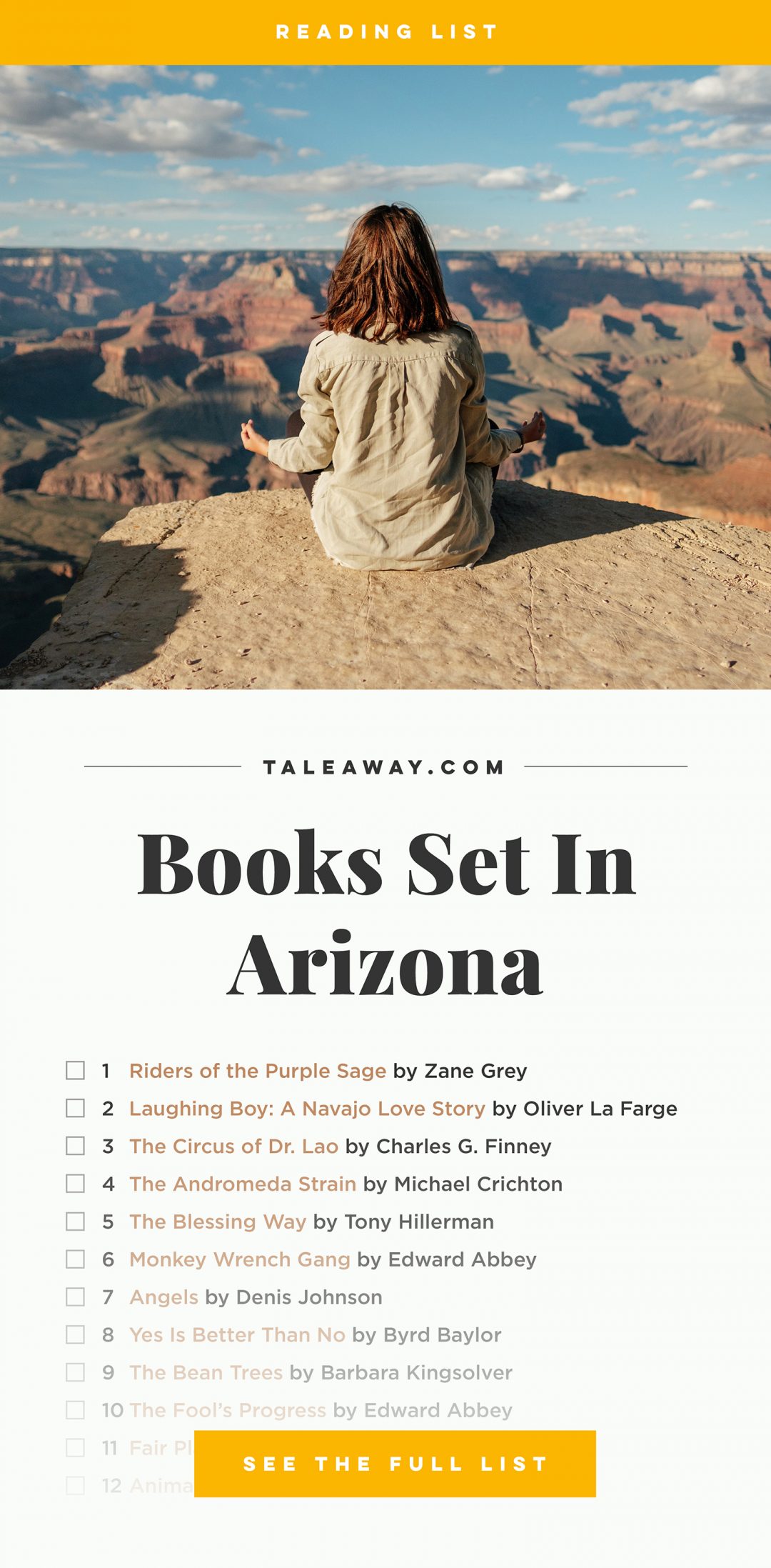 Books Set in Arizona: Arizona Novels and Literature - Tale Away