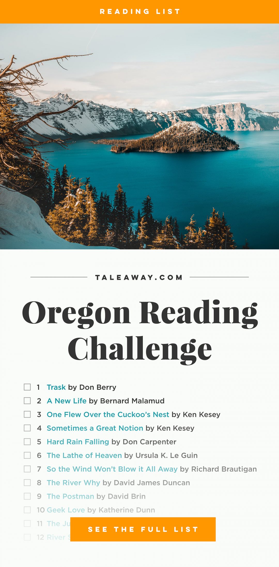 Books Set In Oregon: Oregon Novels and Books - Tale Away