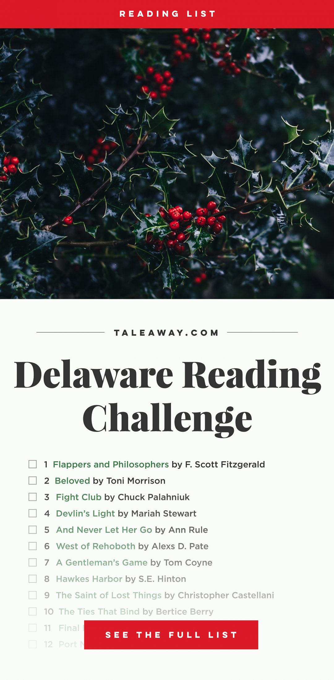 Books Set In Delaware: Delaware Novels - Tale Away