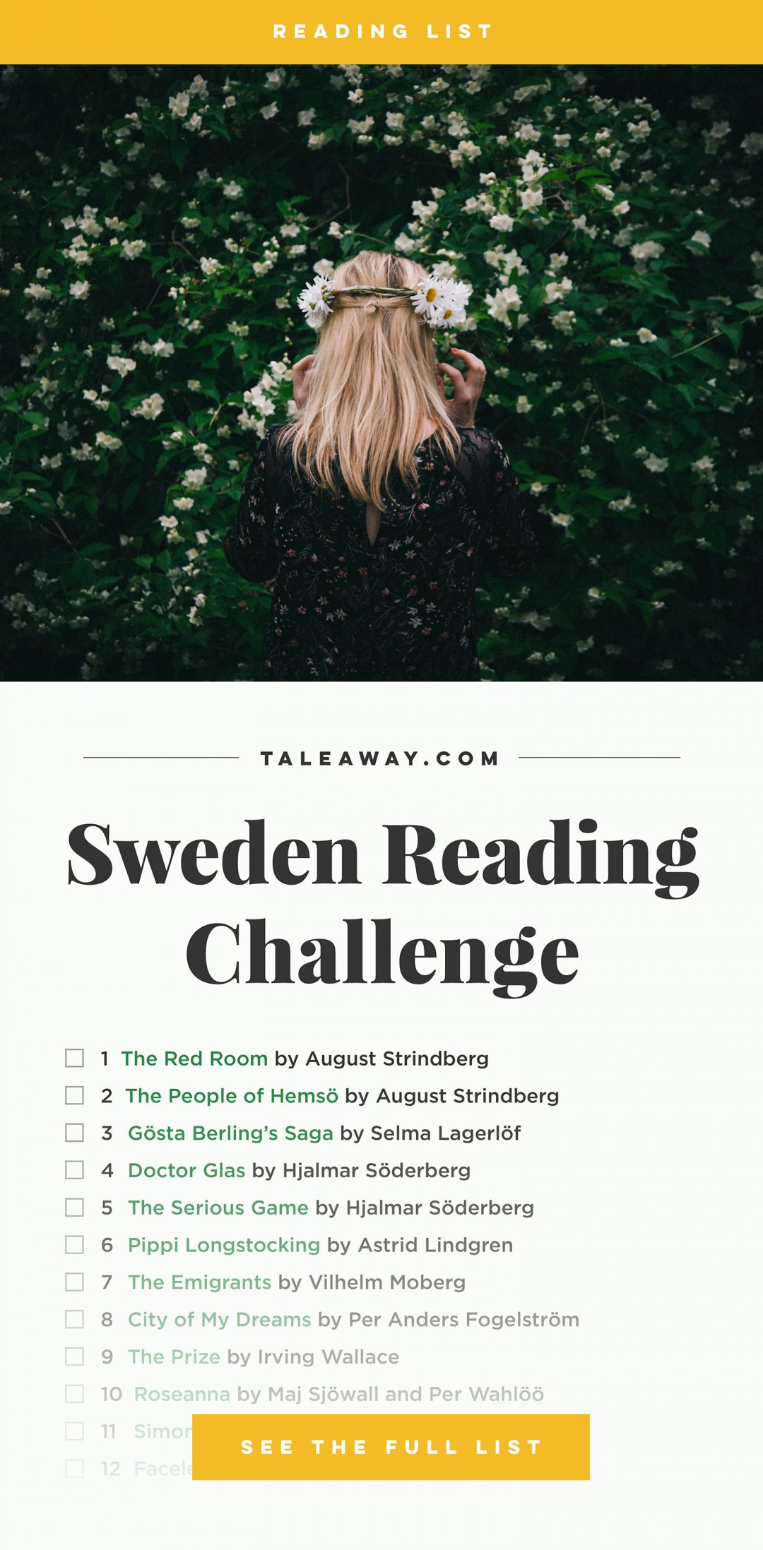 Books Set In Sweden: Swedish Novels - Tale Away