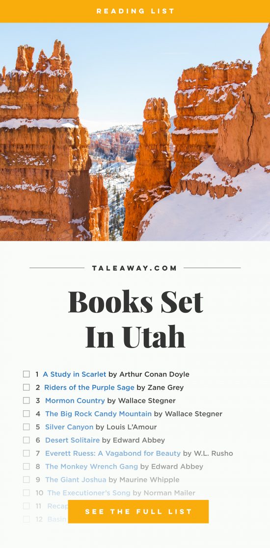 Books Set In Utah: Utah Novels - Tale Away: For Readers Who Travel