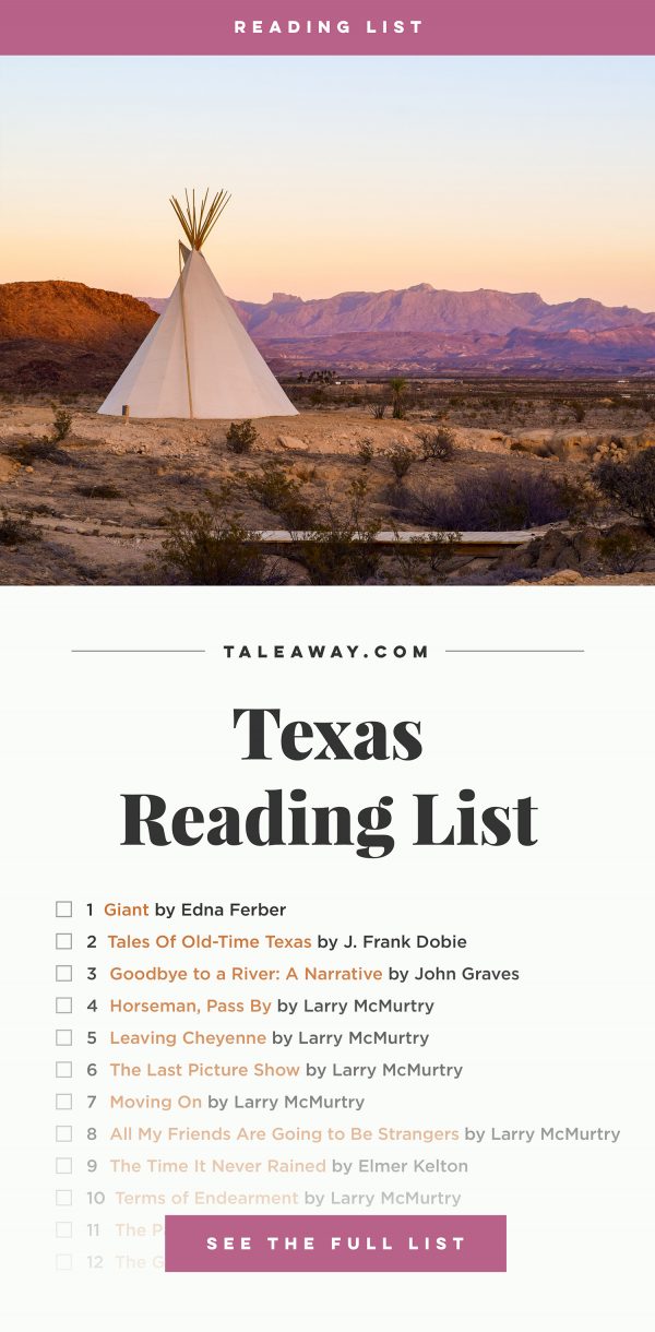 Books Set In Texas: Texas Novels - Tale Away