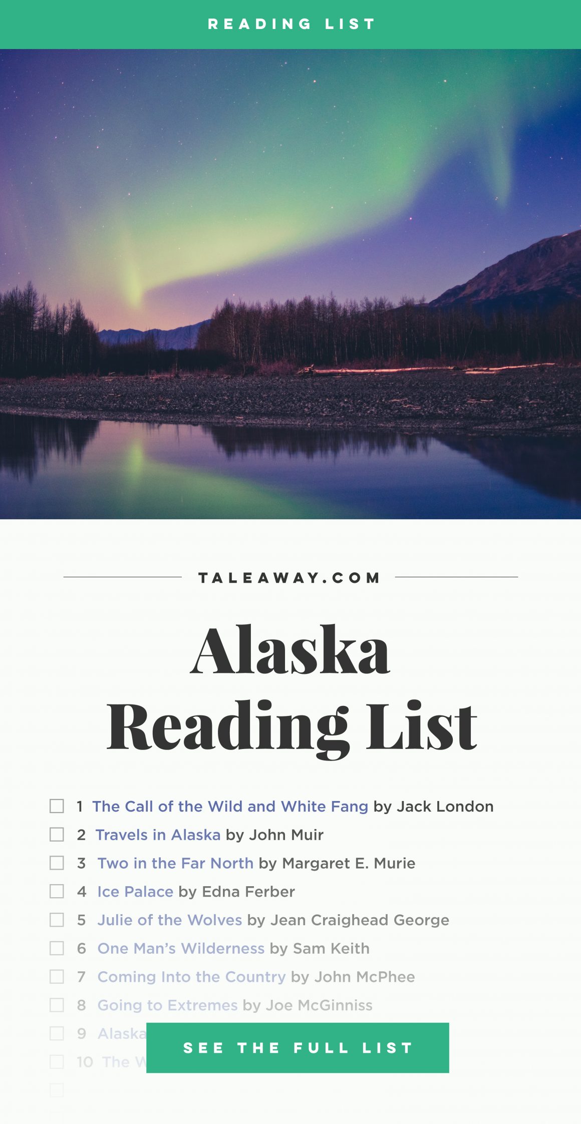 Books Set In Alaska: Alaskan Novels - Tale Away